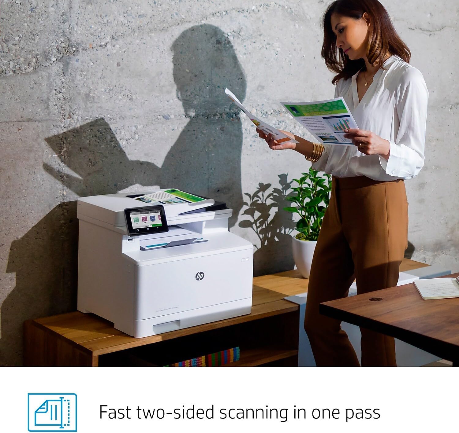 HP Color LaserJet Pro M479fdn Imprimante Laser tout en un couleur ...